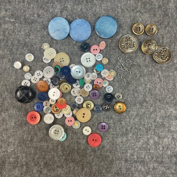 Other | Vintage Modern Sewing Notions Lot Buttons Snaps Bias Tape Dritz ...